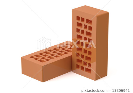 two bricks - Stock Illustration [15806941] - PIXTA