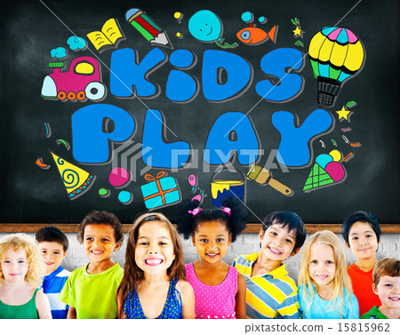 Kids Play Imagination Hobbies Leisure Games... - Stock Photo [15815962 ...