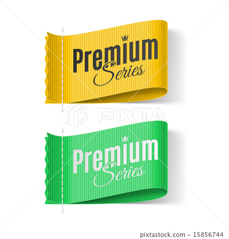 Labels Premium series - Stock Illustration [15856744] - PIXTA