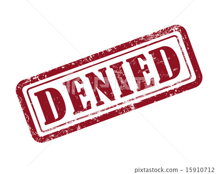 vector, denied, certificate - Stock Illustration [15910712] - PIXTA