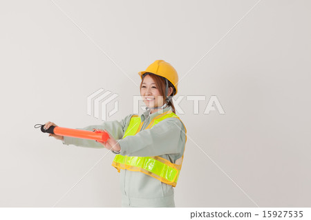 stop, traffic director, person - Stock Photo [15927535] - PIXTA