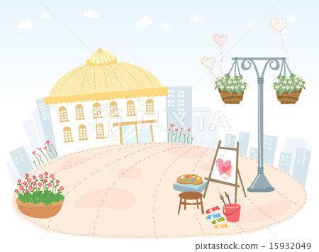 Illust Background_036[ILL023] - Stock Illustration [15932049] - PIXTA