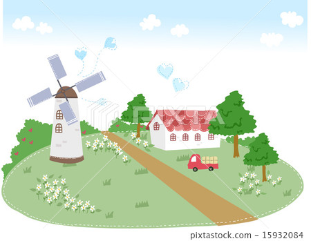 Illust Background_021[ILL023] - Stock Illustration [15932084] - PIXTA