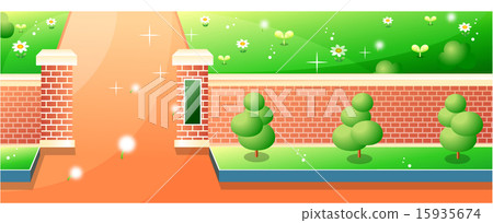 Illust Background_201 - Stock Illustration [15935674] - PIXTA