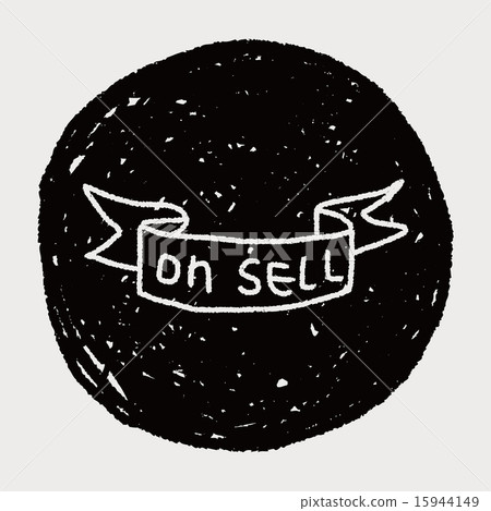 Doodle Sell - Stock Illustration [15944149] - PIXTA
