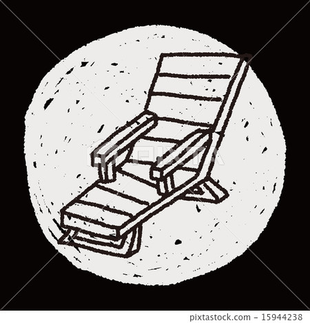 doodle Lounge chair-插圖素材 [15944238] - PIXTA圖庫