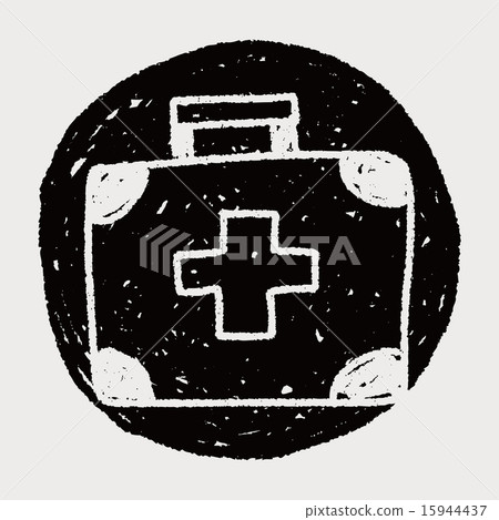 medicine case doodle drawing - Stock Illustration [15944437] - PIXTA
