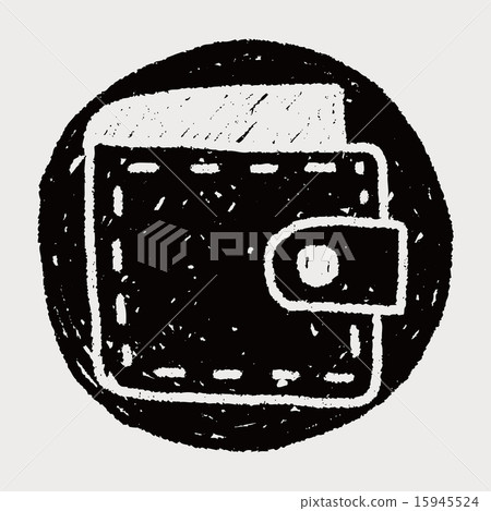 wallet doodle drawing-插圖素材 [15945524] - PIXTA圖庫