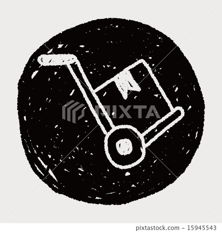 Trolley doodle drawing - Stock Illustration [15945543] - PIXTA