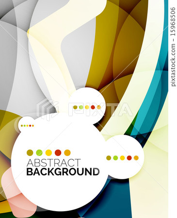 Colorful fresh modern abstract background - Stock Illustration ...