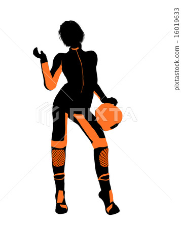 Female Motorcycle Rider Art Illustration... - Stock Illustration ...