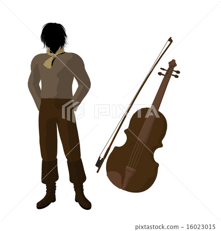 Ludwig Van Beethoven Illustration Silhouette - Stock Illustration ...