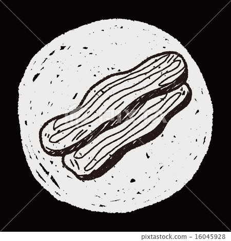 Bacon doodle - Stock Illustration [16045928] - PIXTA