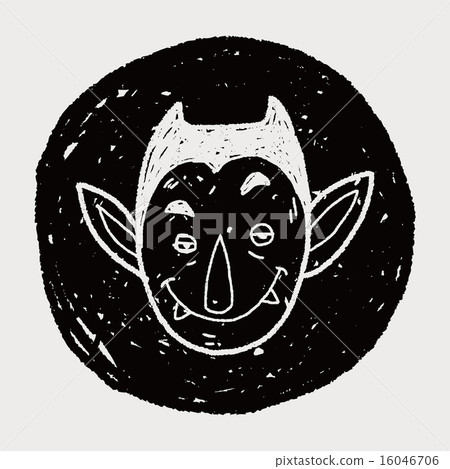 vampire doodle - Stock Illustration [16046706] - PIXTA