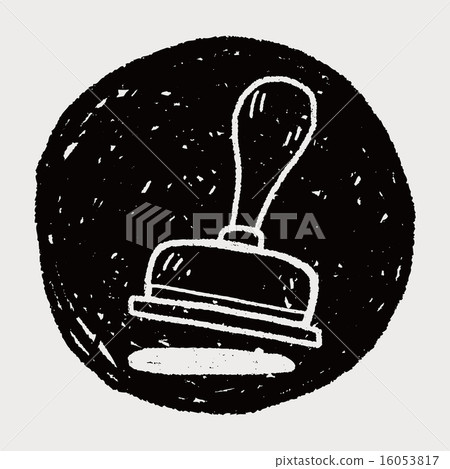 stamp doodle - Stock Illustration [16053817] - PIXTA