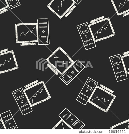 screen chart doodle - Stock Illustration [16054331] - PIXTA