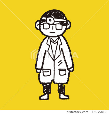 doctor doodle drawing - Stock Illustration [16055812] - PIXTA
