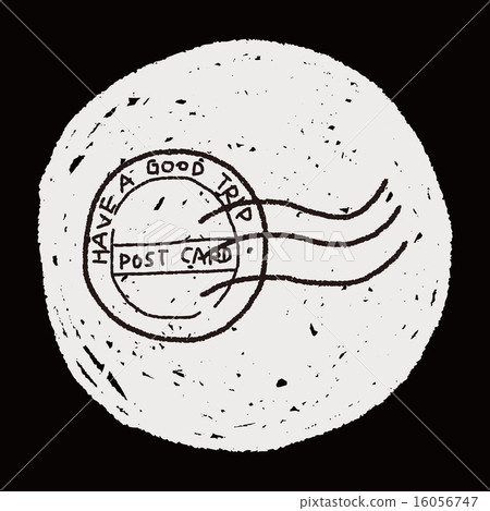 stamp doodle - Stock Illustration [16056747] - PIXTA