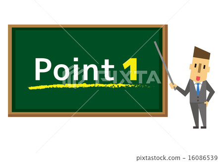POINT1 [Flat human series] - Stock Illustration [16086539] - PIXTA