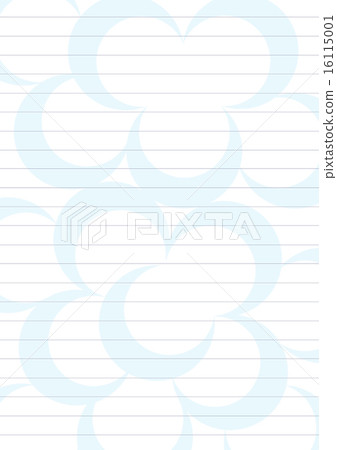 Light blue letter paper - Stock Illustration [16115001] - PIXTA