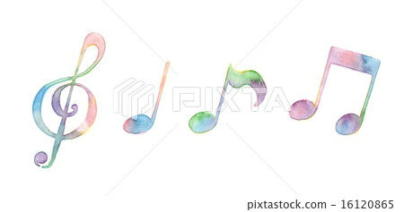 Notes rainbow color - Stock Illustration [16120865] - PIXTA