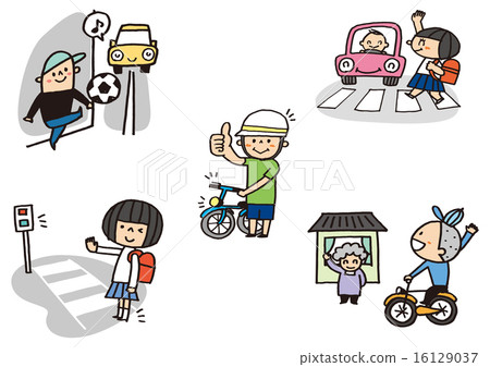 vector, vectors, traffic safety - Stock Illustration [16129037] - PIXTA