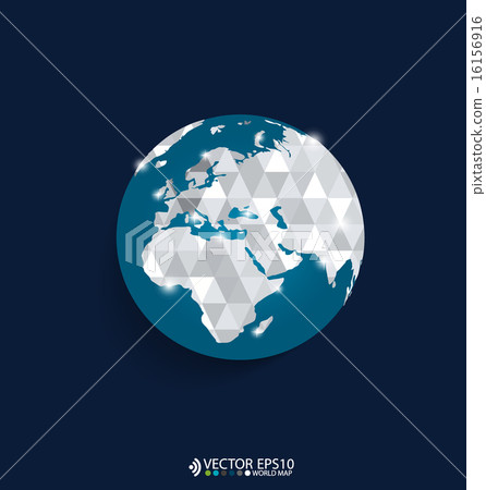 Modern globe design, vector illustration.-插圖素材 [16156916] - PIXTA圖庫