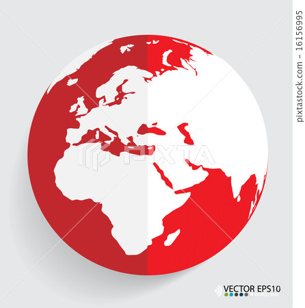 Modern globe design, vector illustration. - Stock Illustration ...