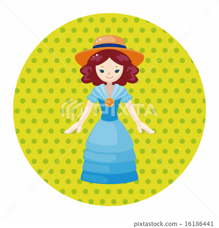 lady, drawing, person - Stock Illustration [16186441] - PIXTA
