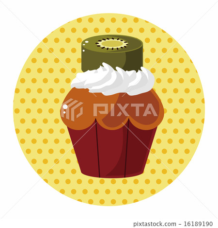 snack, shadow, pastry - Stock Illustration [16189190] - PIXTA