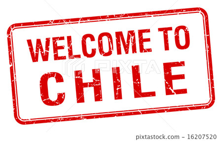 welcome to Chile red grunge square stamp - Stock Illustration [16207520 ...