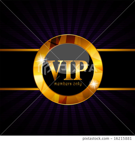 VIP Members Card Vector Illustration - Stock Illustration [16215881 ...