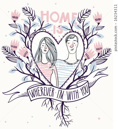 vector, dating, date - Stock Illustration [16234311] - PIXTA