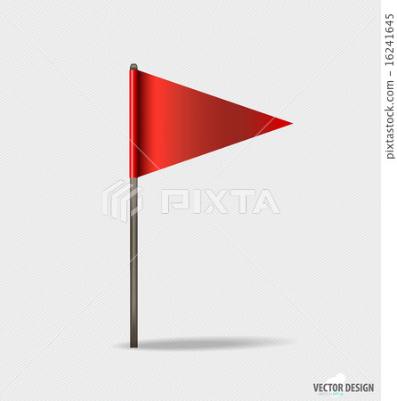 Red Flags. Vector illustration. - Stock Illustration [16241645] - PIXTA
