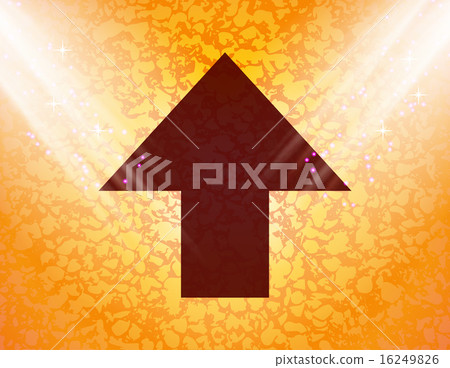 up arrow. Flat modern web button and space for you - Stock Illustration ...