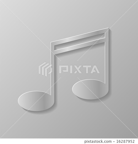 Musical Note - Stock Illustration [16287952] - PIXTA