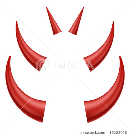 Red Horns - Stock Illustration [16288058] - PIXTA