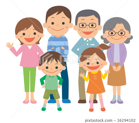 Family assembly - Stock Illustration [16294102] - PIXTA