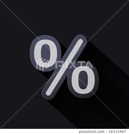 Volume icons symbol: Percent sign - Stock Illustration [16313467] - PIXTA