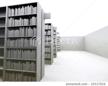 White library - Stock Illustration [16317828] - PIXTA