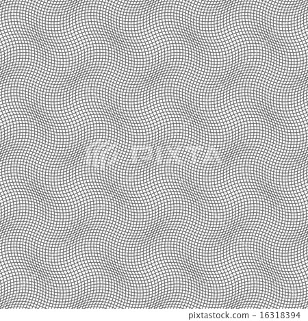 Slim gray wavy checkered texture-插圖素材 [16318394] - PIXTA圖庫