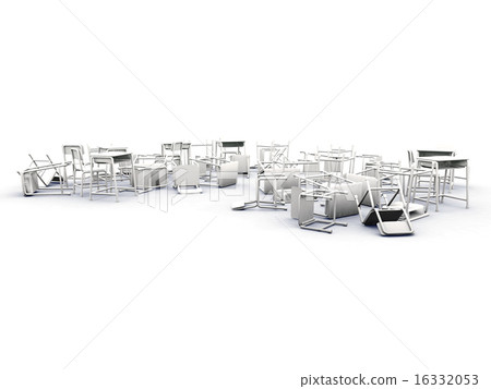 White class collapse - Stock Illustration [16332053] - PIXTA
