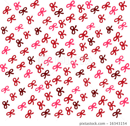 Baby background bows pink seamless - Stock Illustration [16343154] - PIXTA