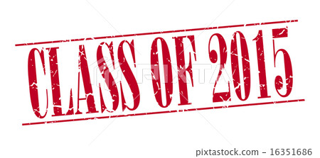 class of 2015 red stamp - Stock Illustration [16351686] - PIXTA