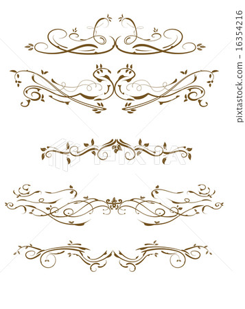 Vector decorative design elements & page decor - Stock Illustration ...