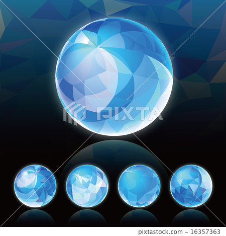 Cubism background _ sphere _ cotton - Stock Illustration [16357363] - PIXTA