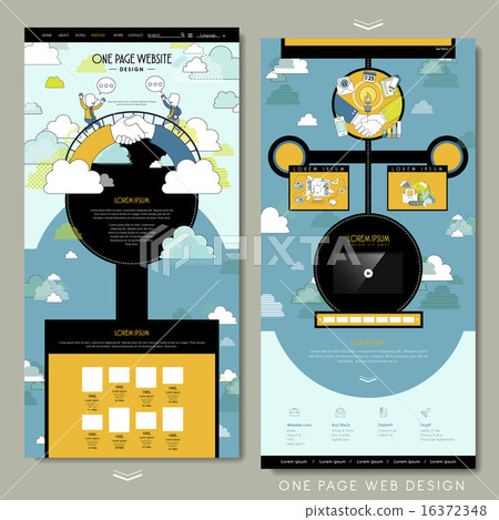 vector, page, layout - Stock Illustration [16372348] - PIXTA