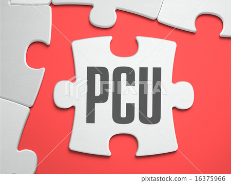 PCU - Puzzle on the Place of Missing Pieces. - Stock Illustration ...