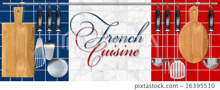 French cuisine set Kitchen utensils - Stock Illustration [16395510] - PIXTA