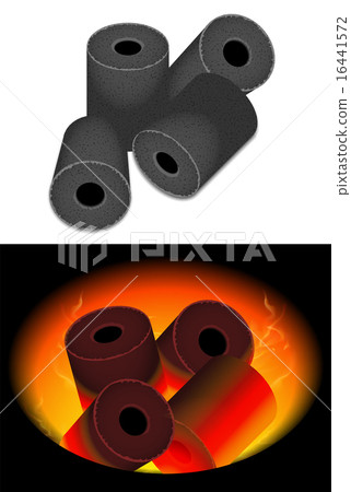 Molded coal - Stock Illustration [16441572] - PIXTA